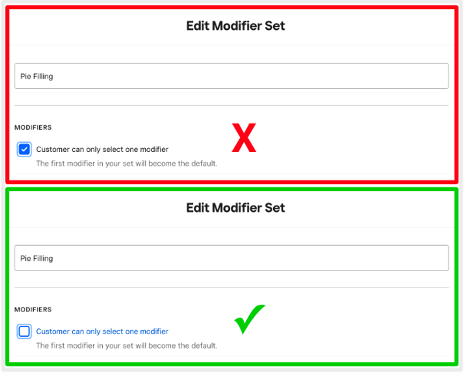 Setting Modifier Limits (Min / Max Settings) – Reddie Group