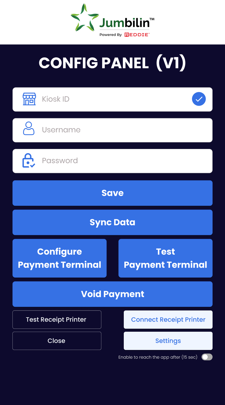 Kiosk Activation – Reddie Group